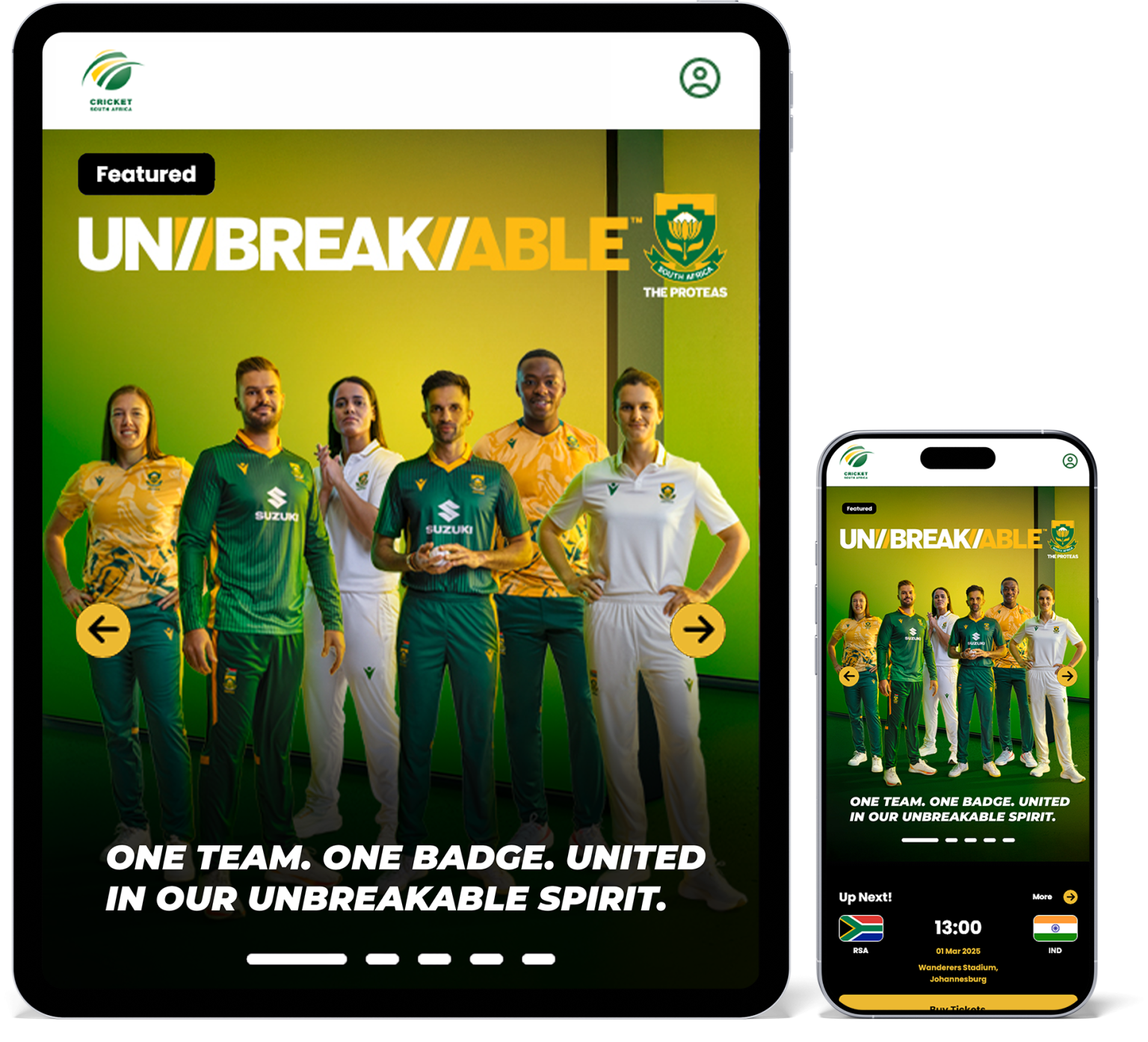 Get the CSA App - Cricket South Africa