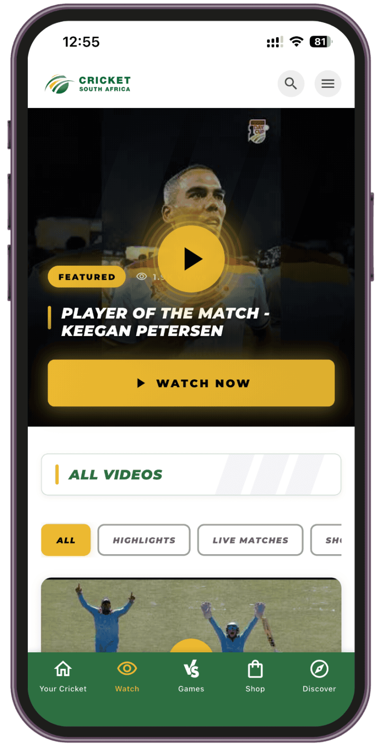 Get the Official CSA App - The Home of South African Cricket